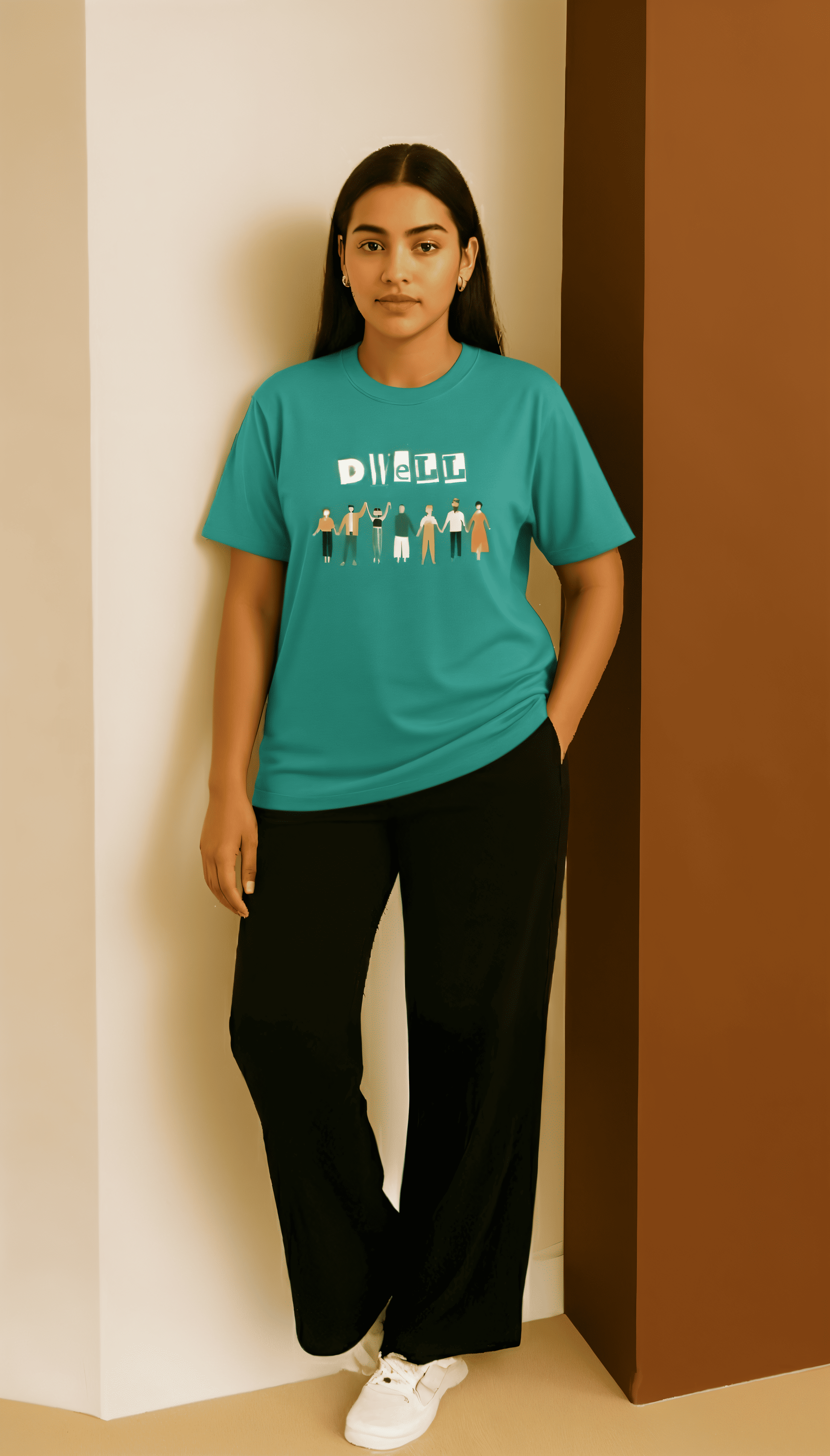 Dwell In Unity Premium Women's T-Shirt - Kavod Lifestyle